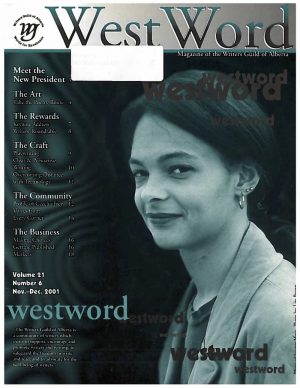 WestWord Covers Archive – Writers' Guild of Alberta